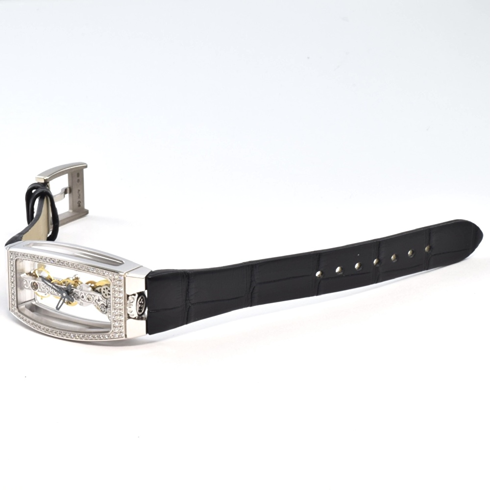 中古 コルム ゴールデンブリッジ ダイヤ巻き ホワイトゴールド | 商品一覧 | 時計・宝飾 バアゼル宝石