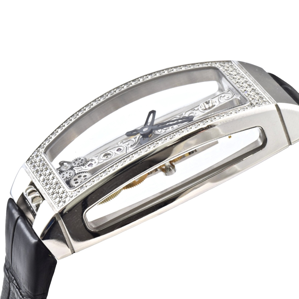 中古 コルム ゴールデンブリッジ ダイヤ巻き ホワイトゴールド | 商品一覧 | 時計・宝飾 バアゼル宝石